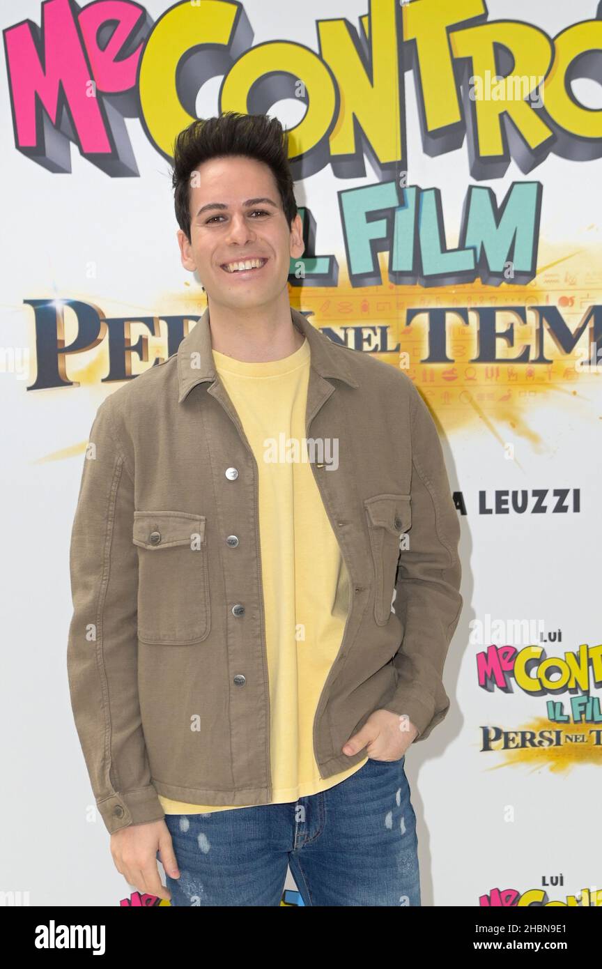 Rome, Italy. 20th Dec, 2021. Luigi Calagna attends at the photocall of ...