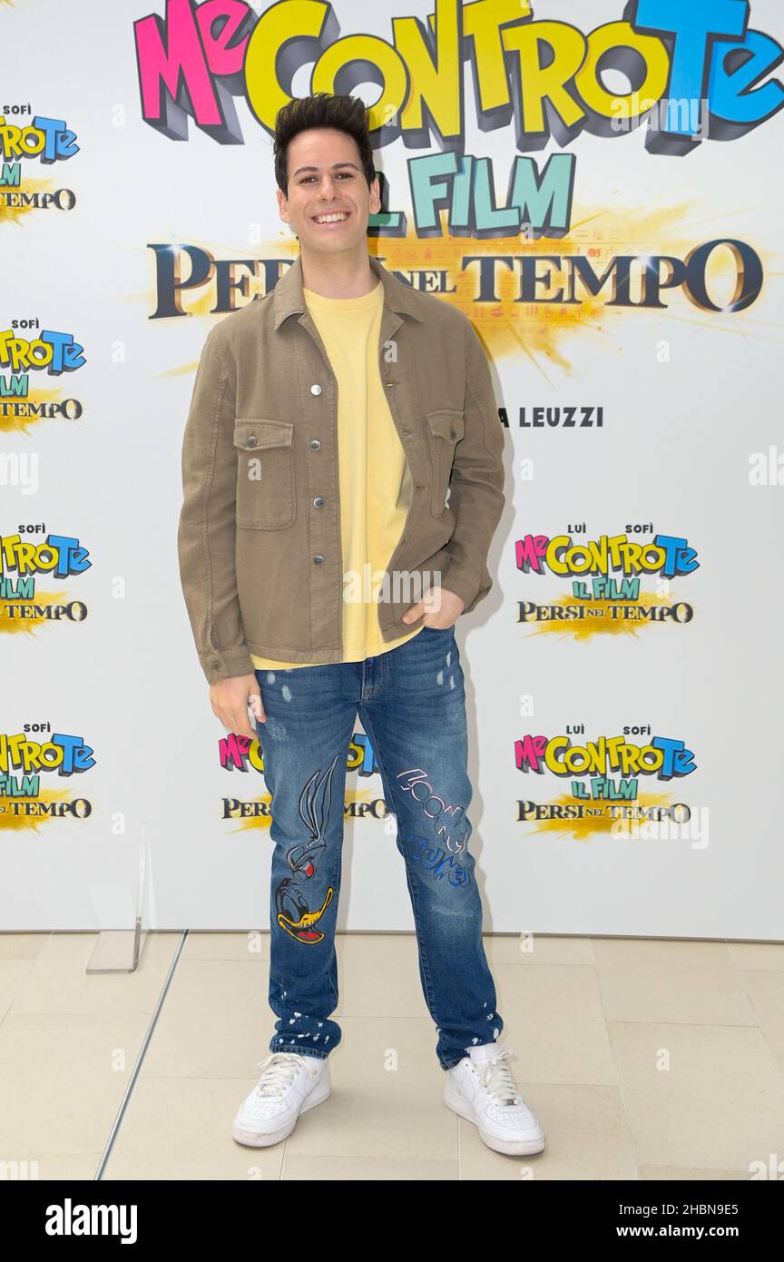 Rome, Italy. 20th Dec, 2021. Luigi Calagna attends at the photocall of ...