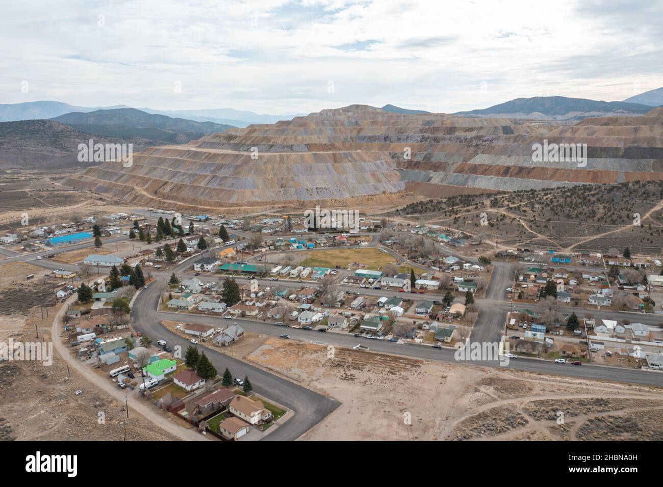 Open pit mining nevada hi-res stock photography and images - Alamy