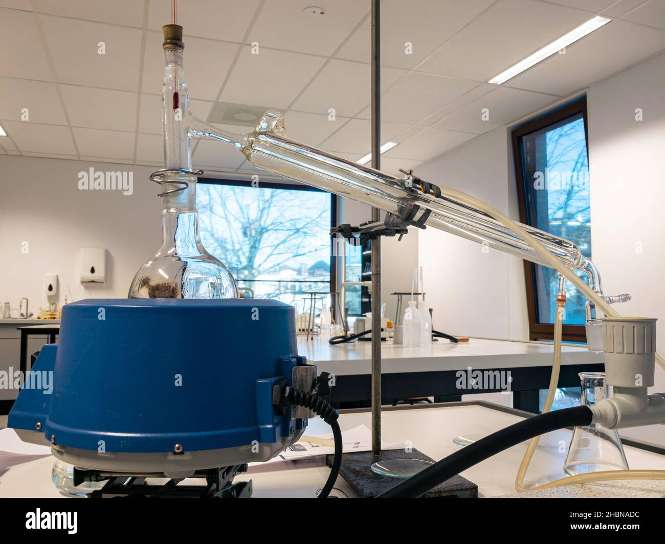 Laboratory distillation equipment hi-res stock photography and images ...