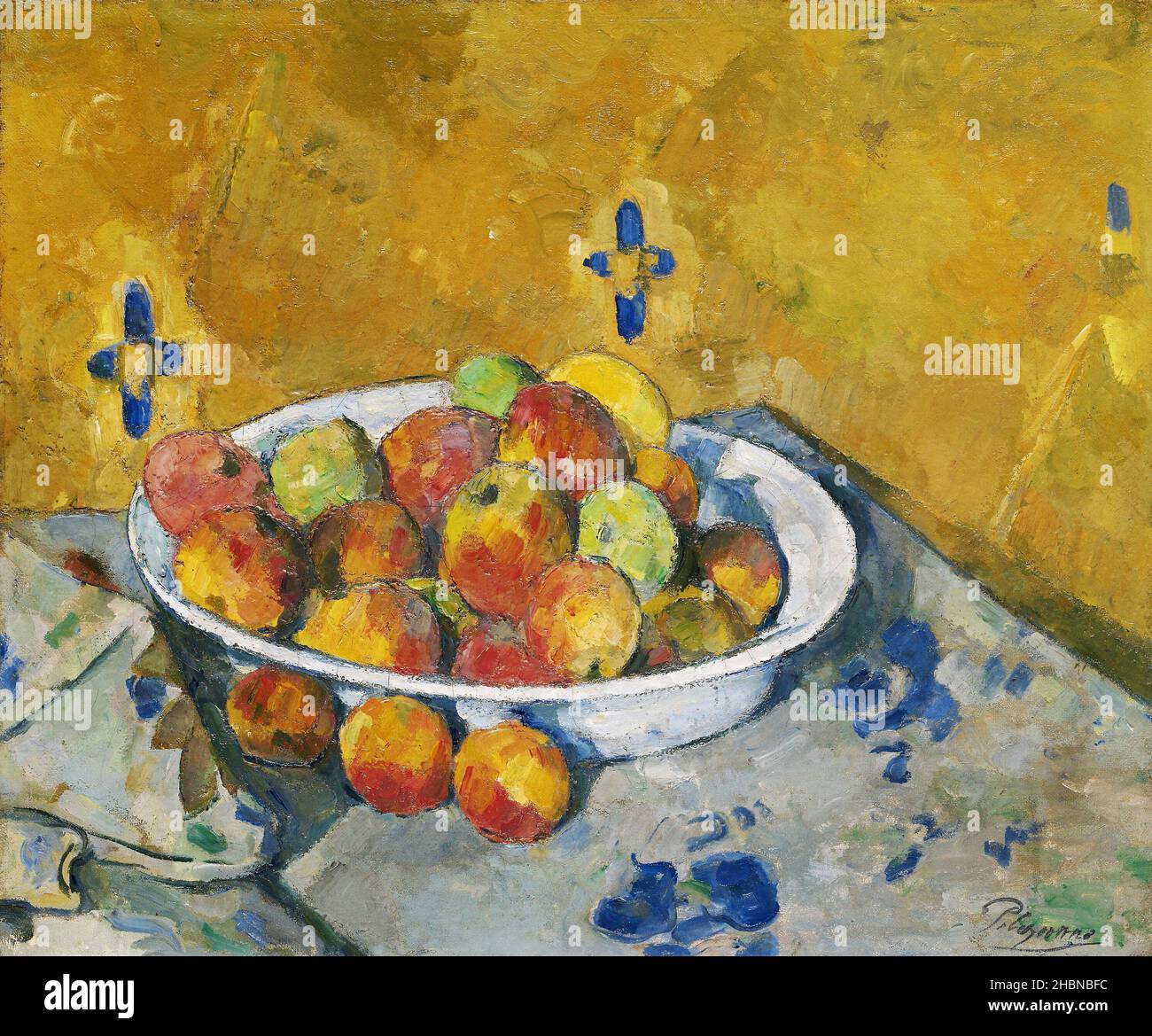 Paul cezanne painting fruit hi-res stock photography and images - Alamy