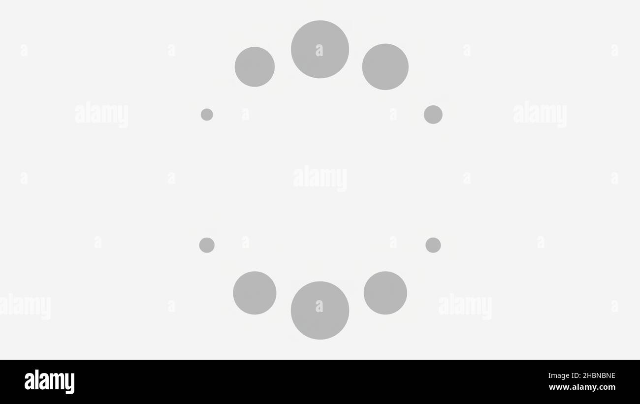 Animated loading icon seamless loop hi-res stock photography and images ...