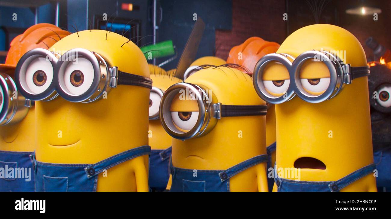USA. A scene from the (C)Universal Pictures new film: Minions: The Rise ...