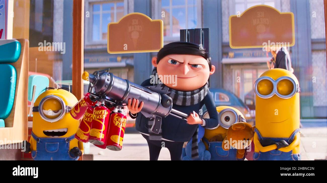 USA. A scene from the (C)Universal Pictures new film: Minions: The Rise ...