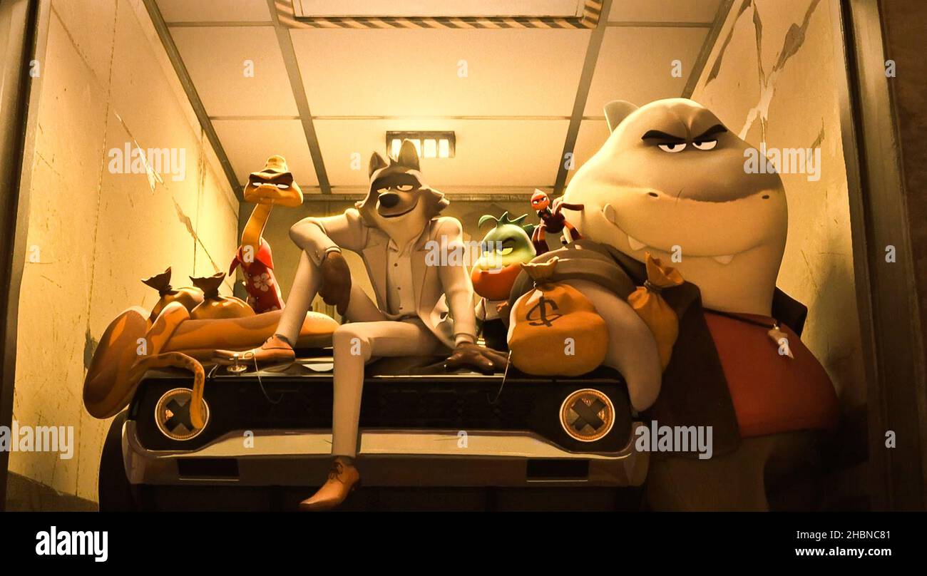 USA. A scene from (C)Universal Pictures new film: The Bad Guys (2022 ...