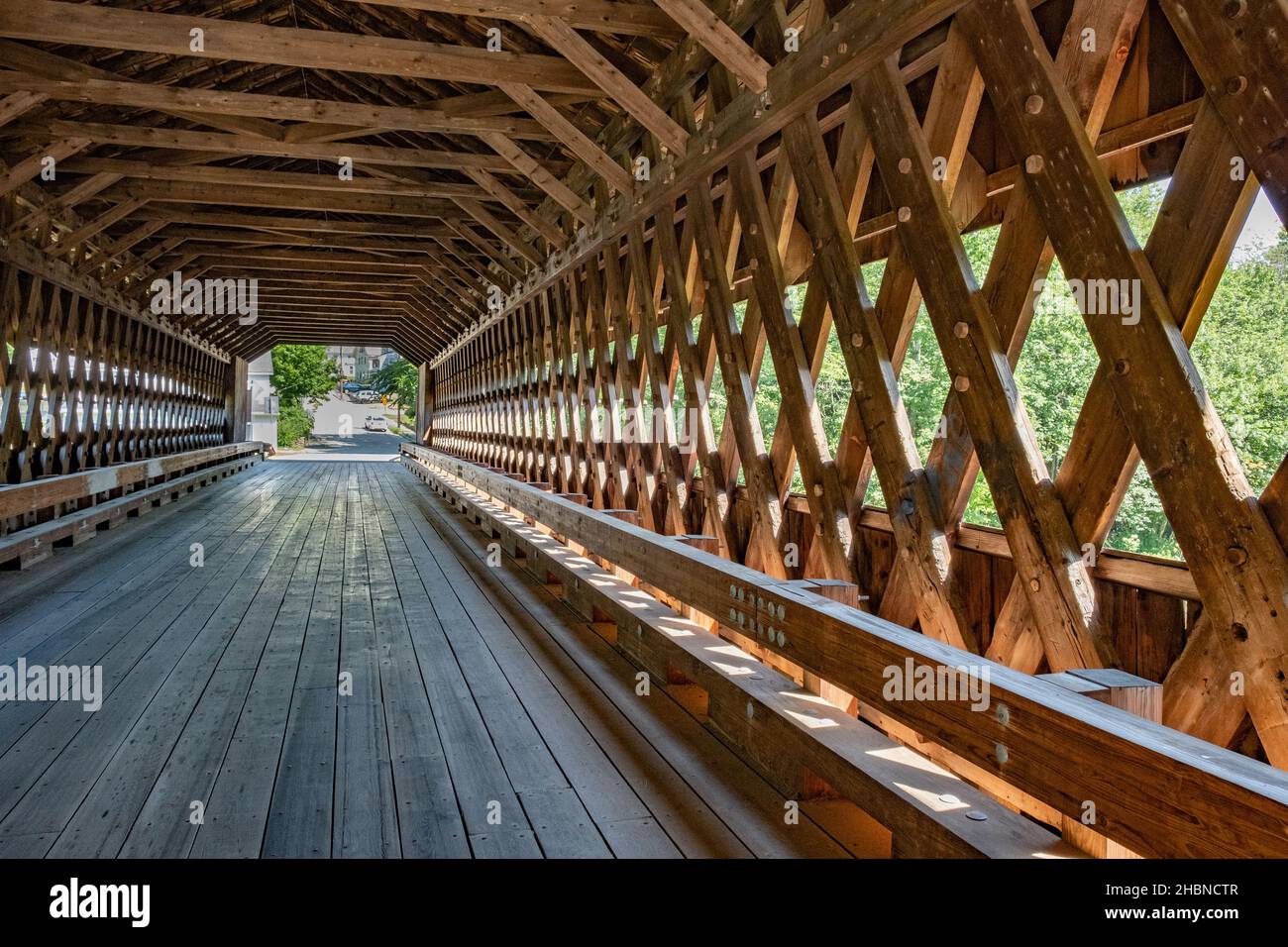 Ware–Hardwick Covered Bridge is a historic covered bridge spanning the ...