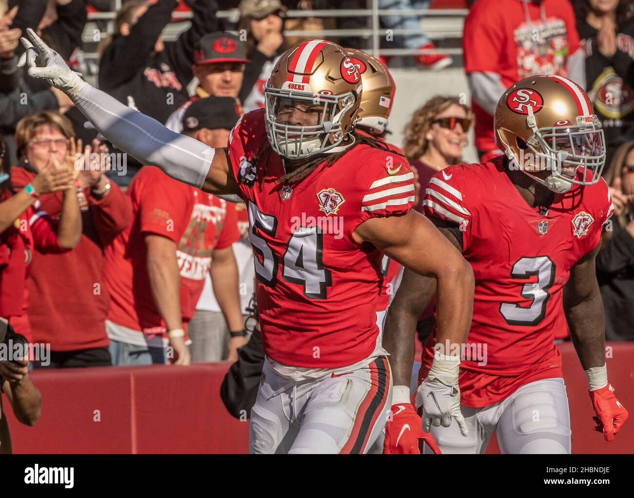 Santa Clara, California, USA. 19th Dec, 2021. San Francisco 49ers ...