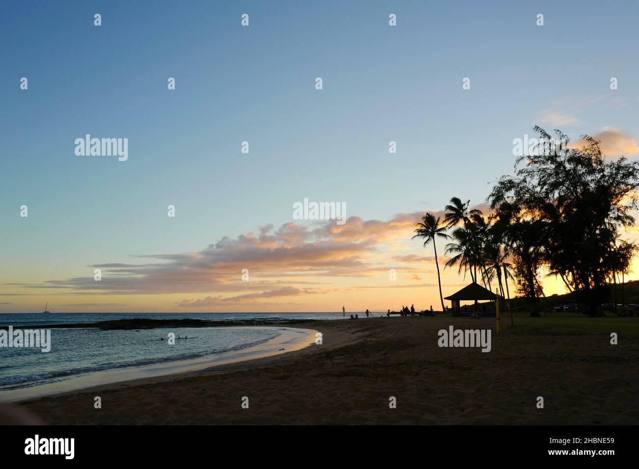 Saltpond Beach near Hanapepe on Kauai Stock Photo - Alamy