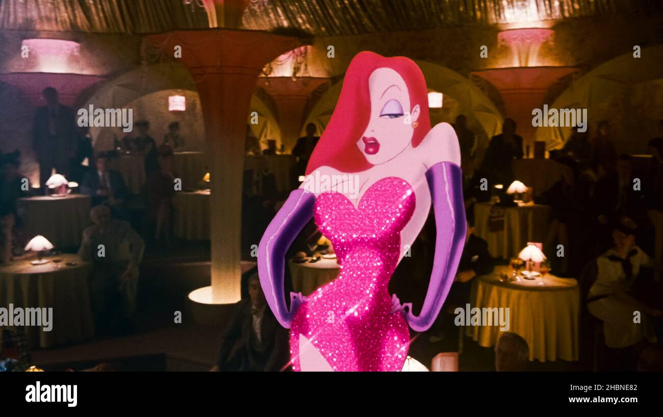 USA. Jessica Rabbit in a scene from the (C)Buena Vista Pictures ...