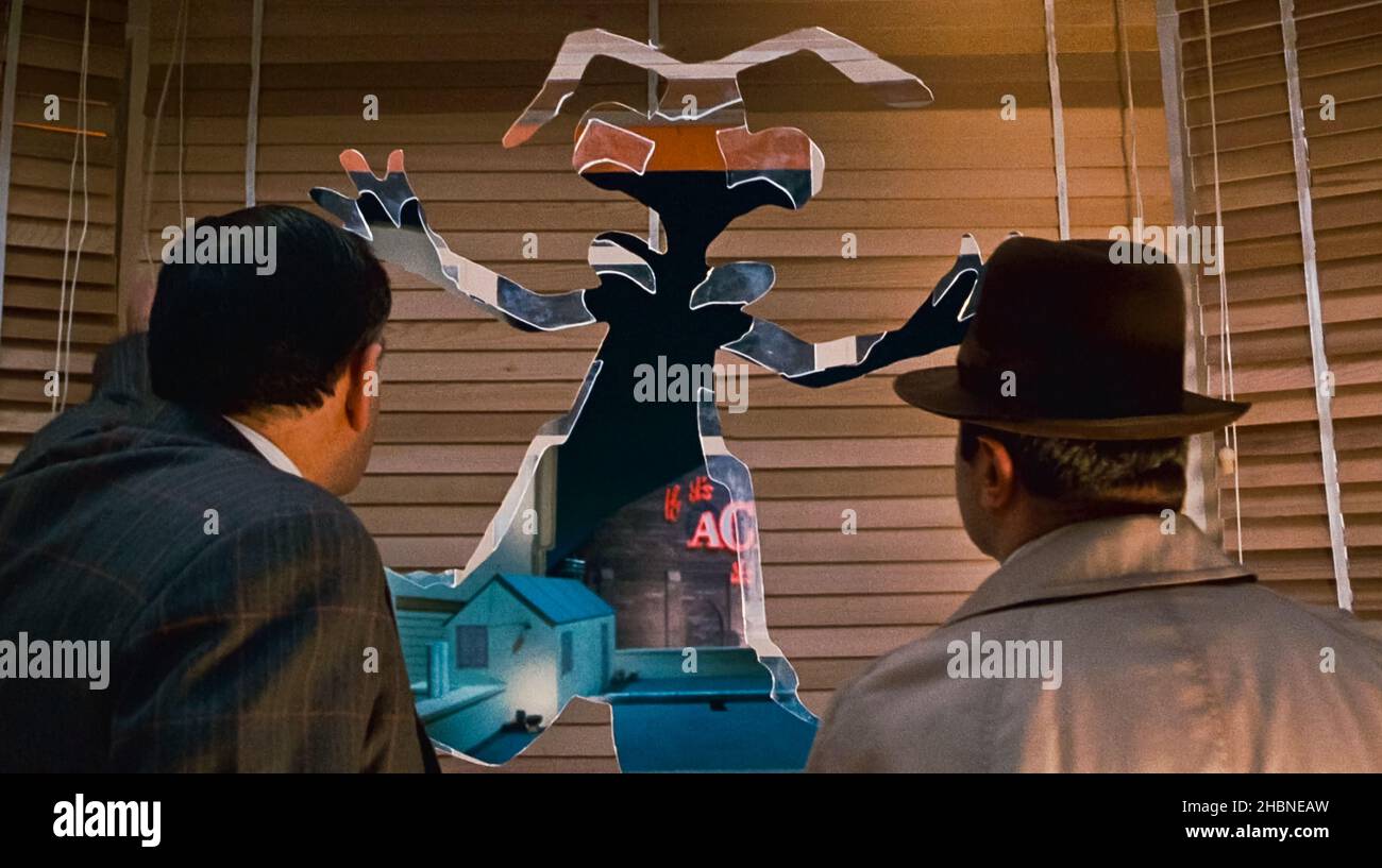 USA. Bob Hoskins in a scene from the (C)Buena Vista Pictures/Touchstone ...