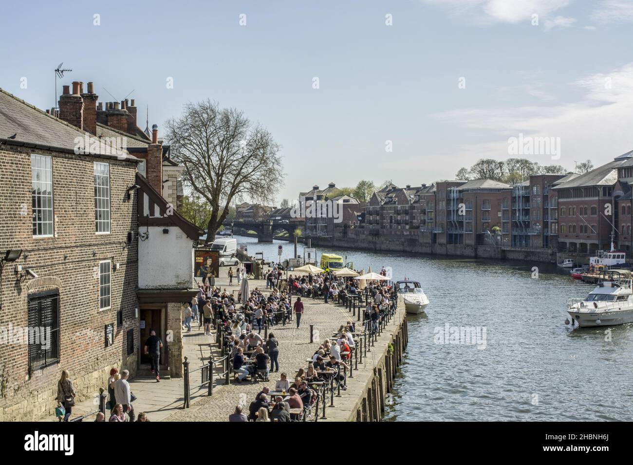 River Ouse in York Stock Photo - Alamy