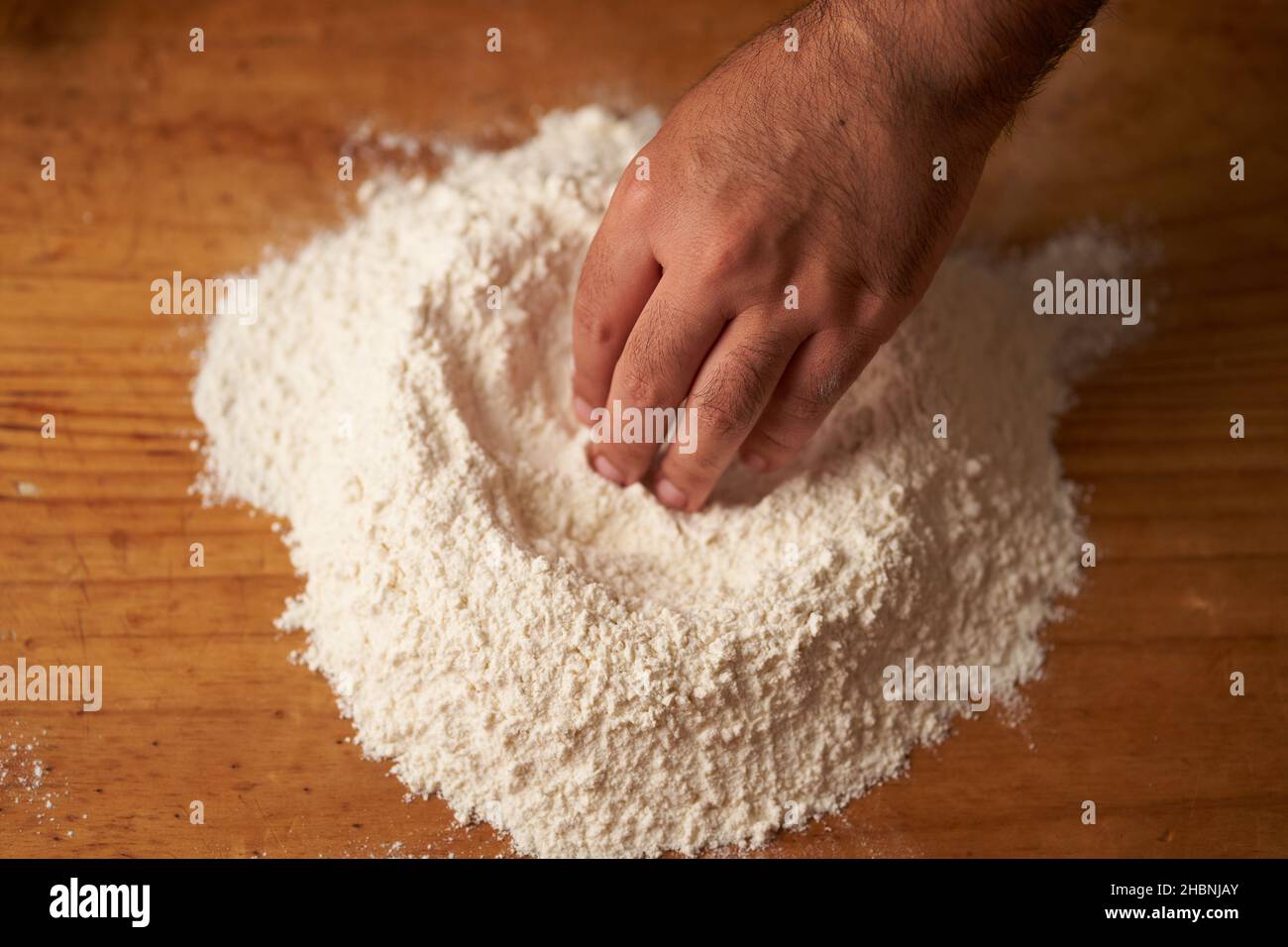 Flour volcano hi-res stock photography and images - Alamy