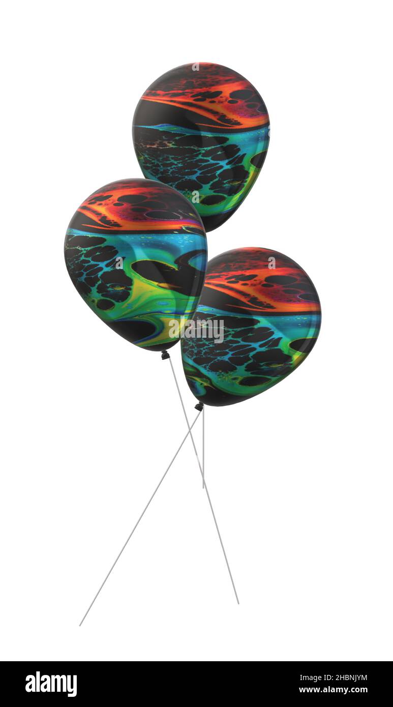 Vibrant Neon Colors Balloons Stock Vector Image & Art - Alamy