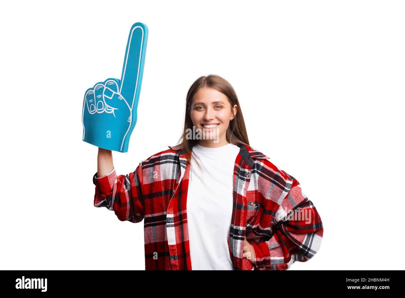 Number one fan woman hi-res stock photography and images - Alamy