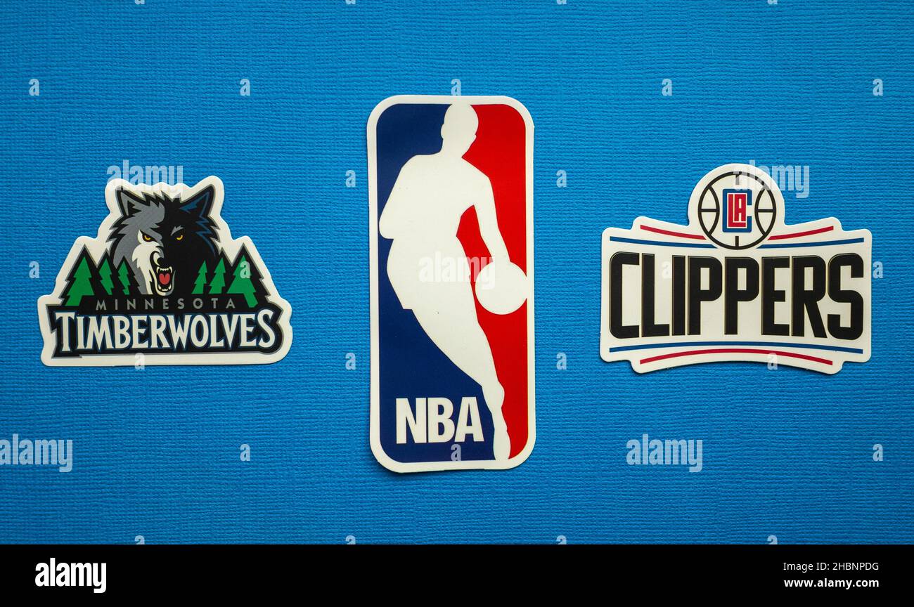 Los angeles clippers logo hi-res stock photography and images - Alamy