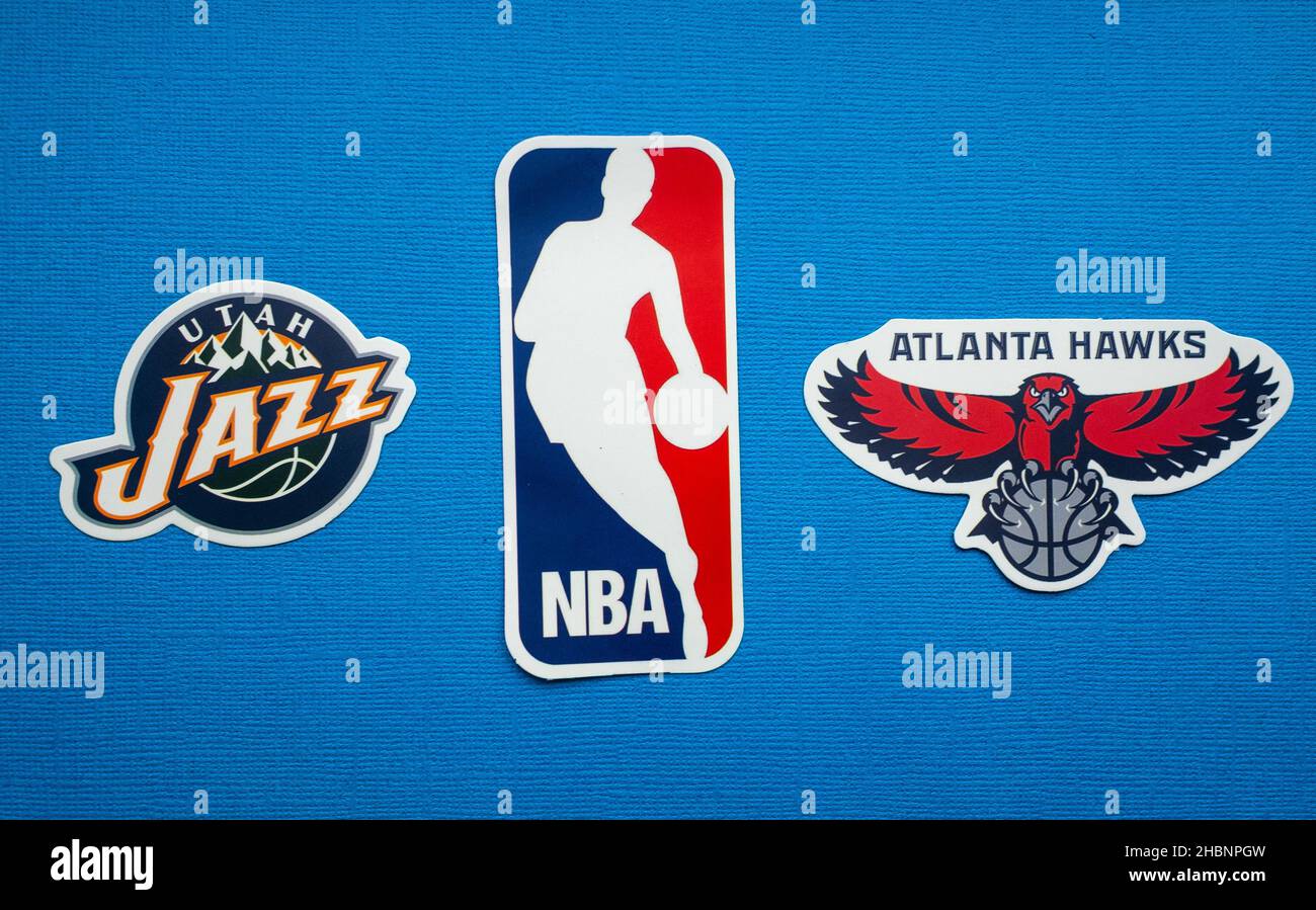 Atlanta hawks logo symbol icon hi-res stock photography and images - Alamy