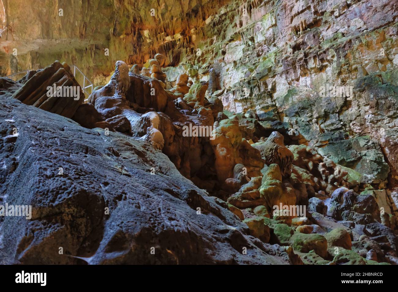 The Castellana Caves ,a remarkable karst cave system located in the ...