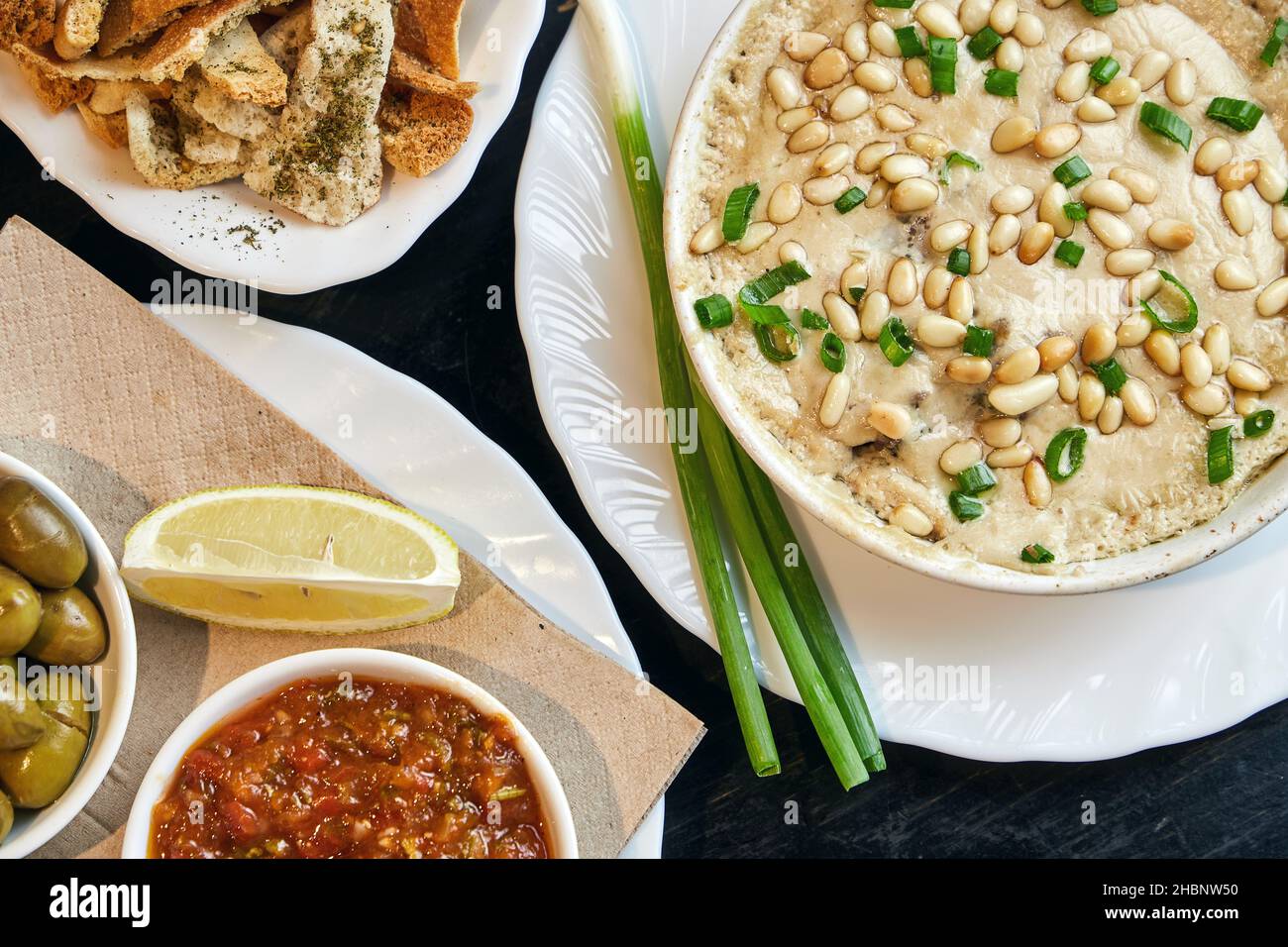 traditional arab food Stock Photo - Alamy