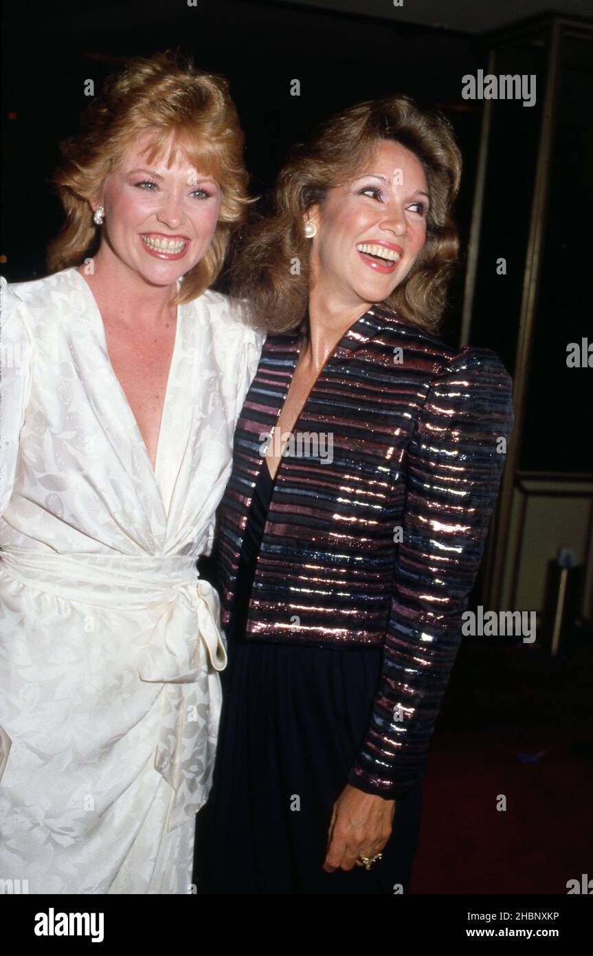 Lauren Tewes And Mary Ann Mobley 1983 Credit Ralph Dominguez