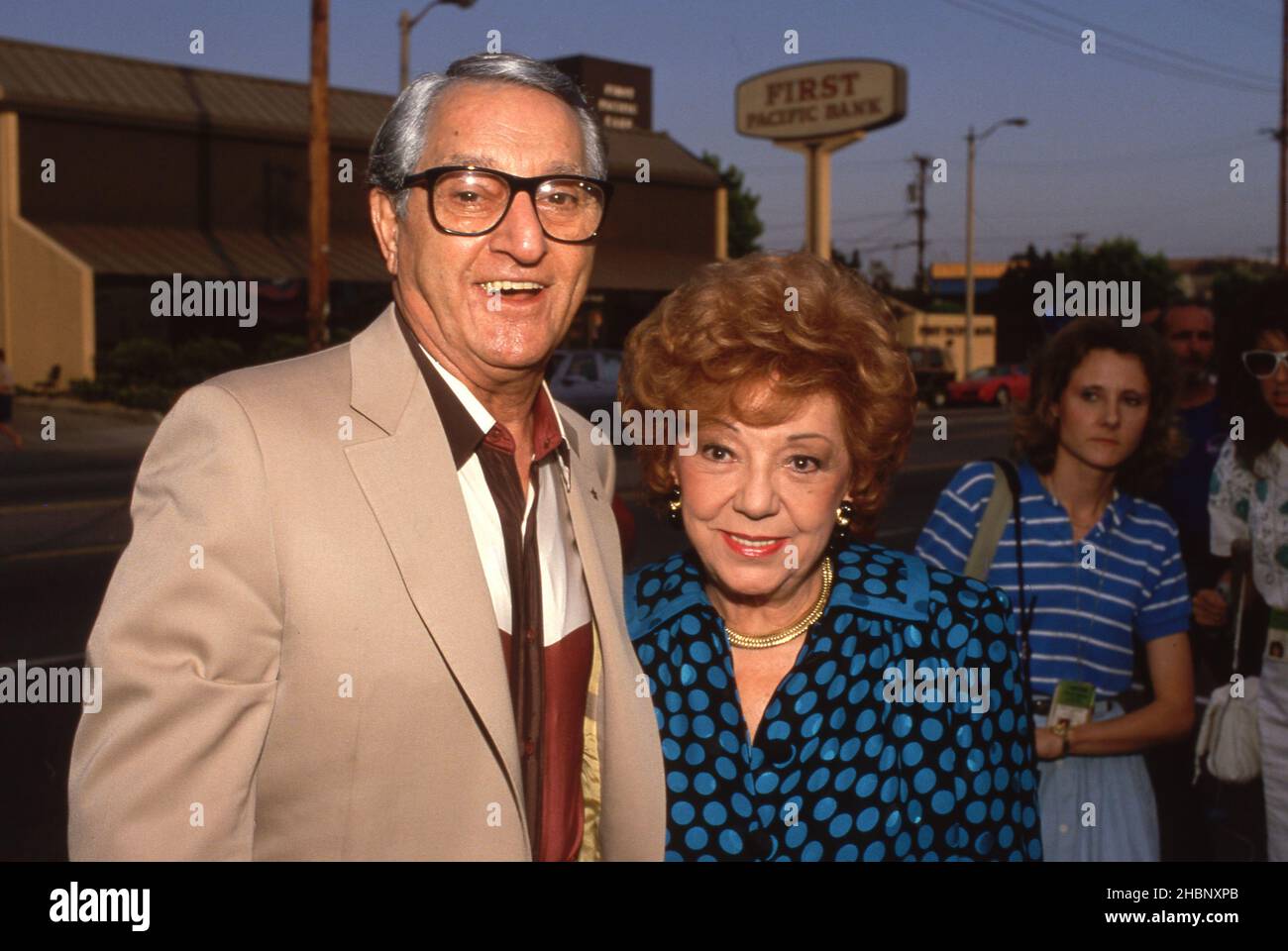 Danny Thomas and wife Rosemary Thomas Circa 1980's Credit: Ralph ...