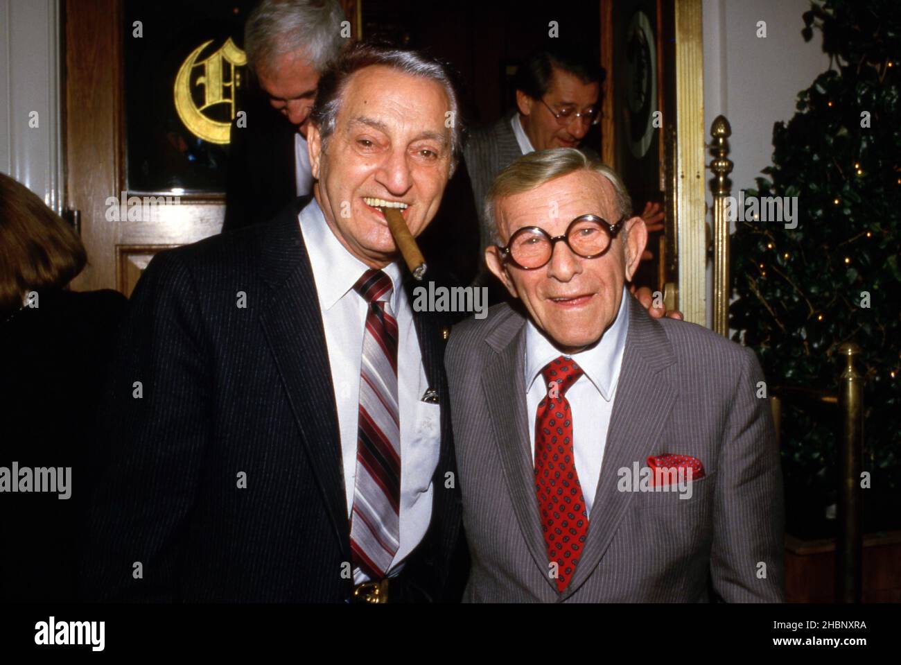 Danny Thomas and George Burns Circa 1980's Credit: Ralph Dominguez ...