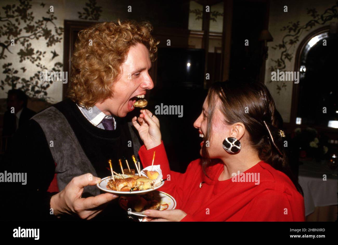 John Voldstad and Michelle Katz Circa 1980's Credit: Ralph Dominguez ...