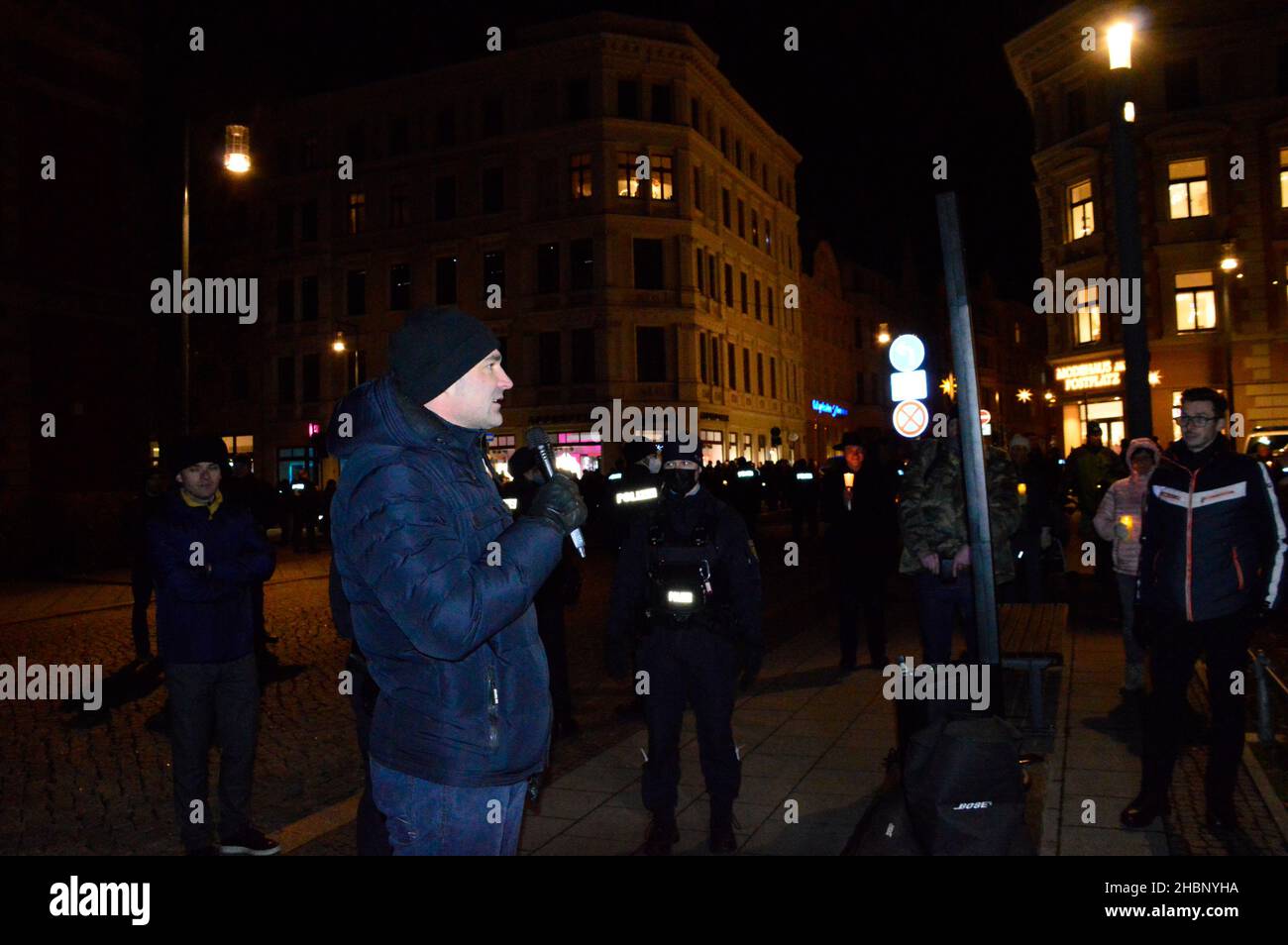 Im Bild: Sebastian Wippel; Tino Chrupalla, Sebastian Wippel, Jens ...