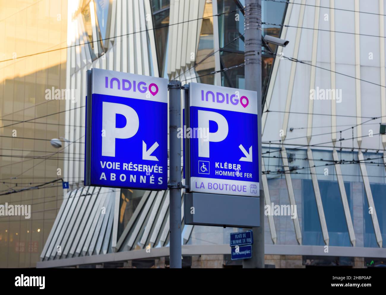 Stationary view parking garage entrance hi-res stock photography and ...