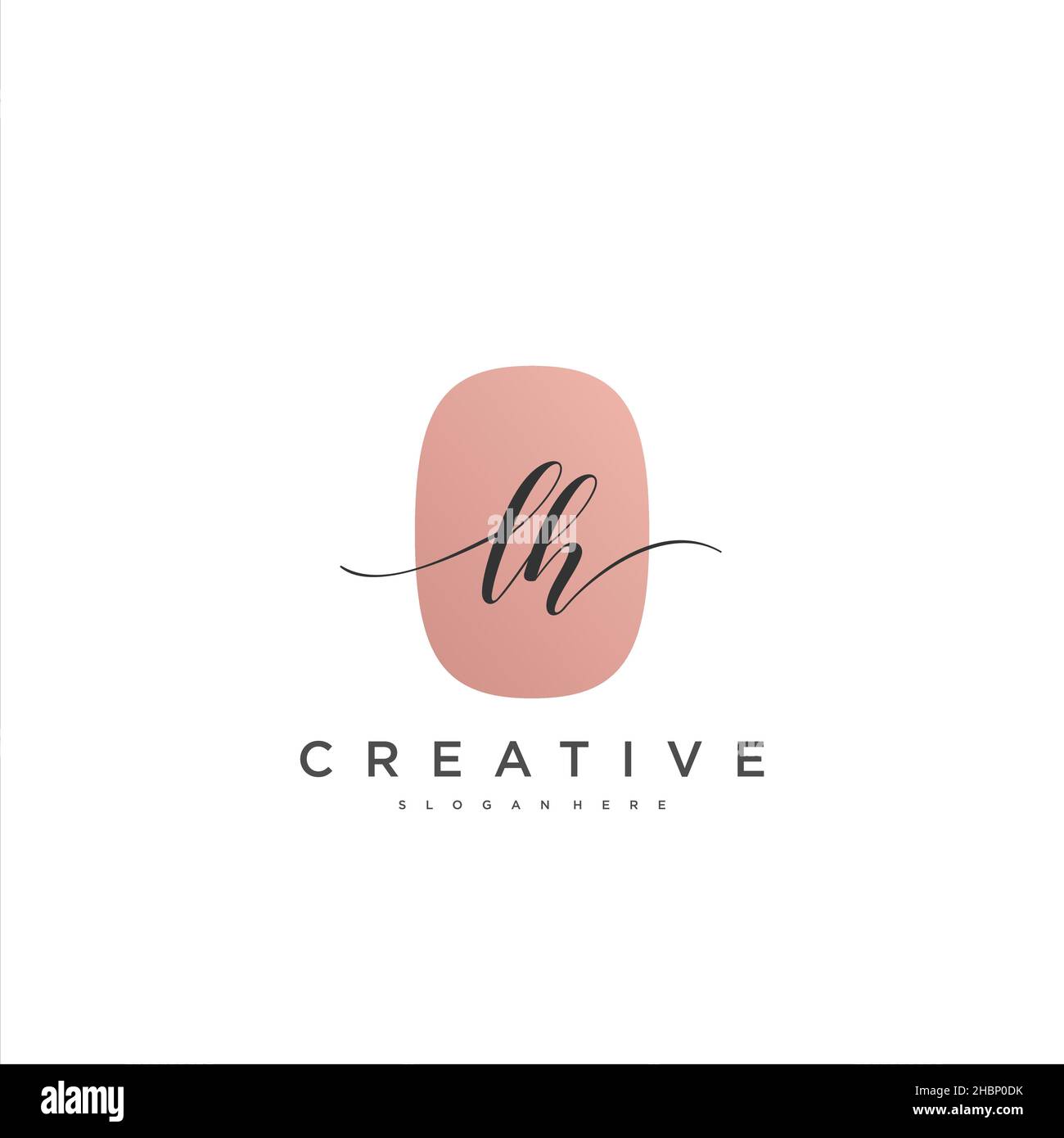 Lh font Stock Vector Images - Alamy