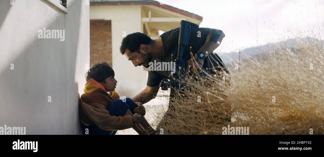 ENCOUNTER, from left: Aditya Geddada, Riz Ahmed, 2021. © Amazon Studios ...