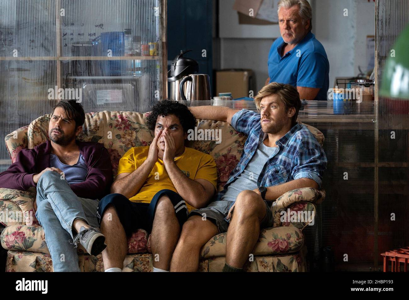HOW TO PLEASE A WOMAN, from left: Ryan Johnson, Josh Thomson, Alexander ...