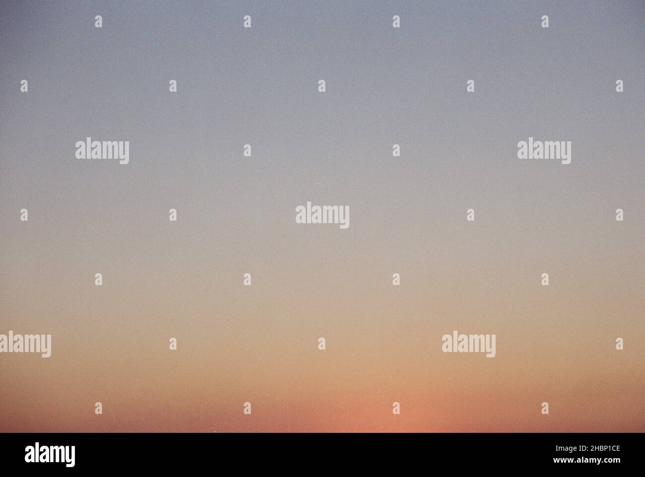 200 Iso Color film scan image of gradiated sky background with film ...