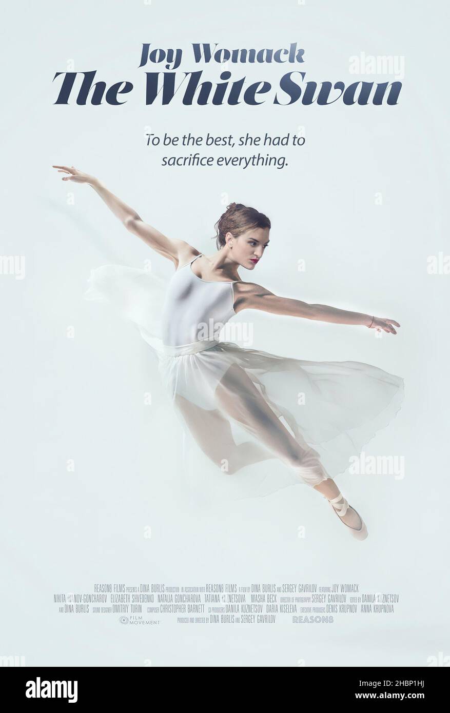 JOY WOMACK: THE WHITE SWAN, poster, Joy Annabelle Womack, 2021. ph: Sergey Gavrilov / © Film ...