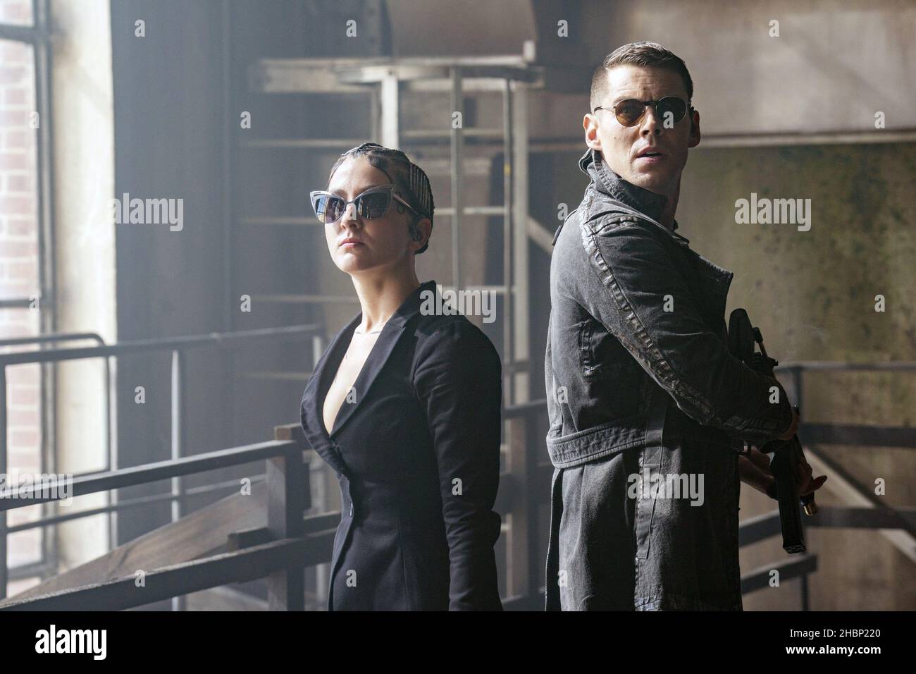 THE MATRIX RESURRECTIONS, (aka THE MATRIX 4), from left: Erendira ...