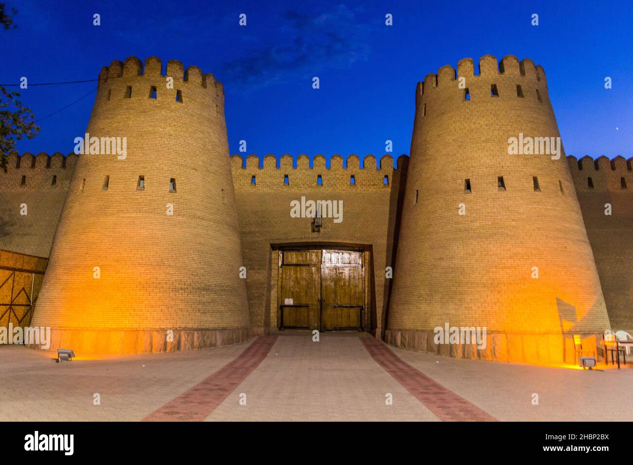 Citadel walls in Khujand, Tajikistan Stock Photo - Alamy