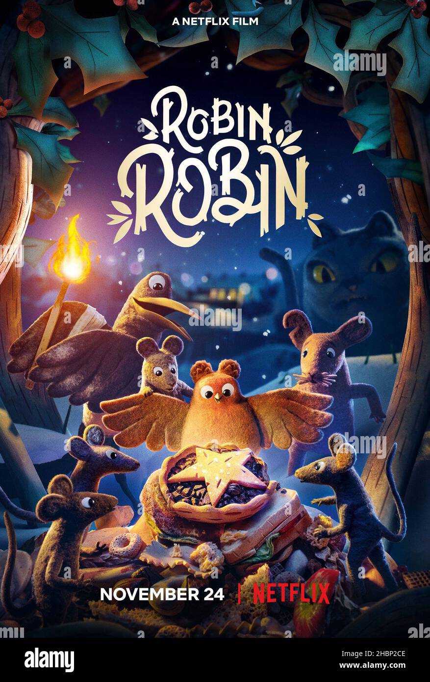 ROBIN ROBIN, US poster, Magpie (top left, voice: Richard E. Grant ...