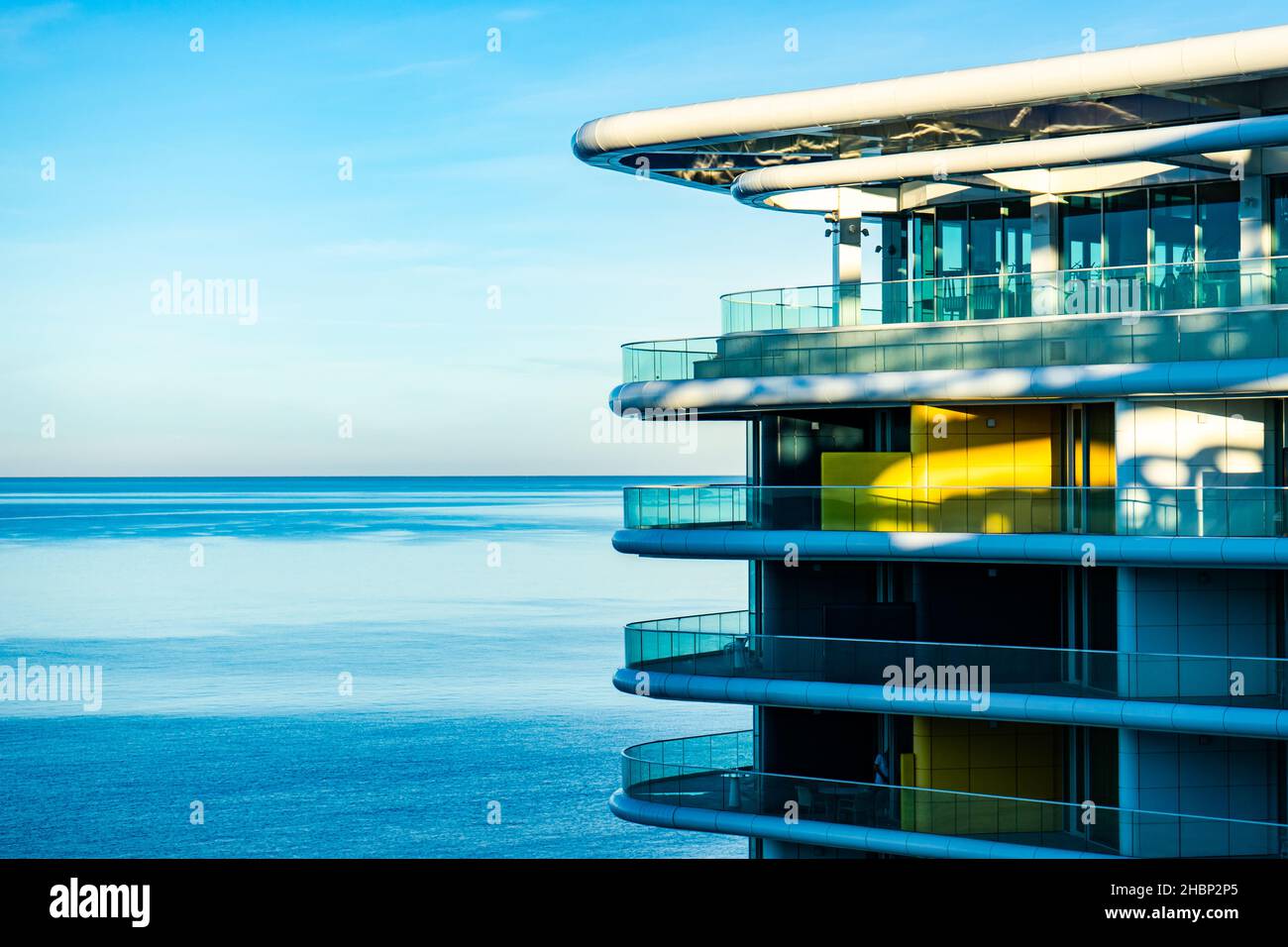 Georgian shore of Black Sea Stock Photo - Alamy