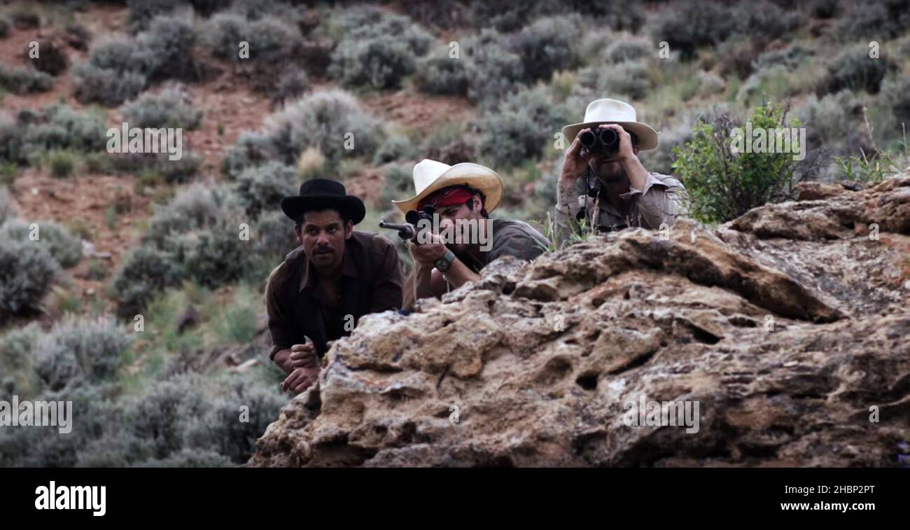 WILD GAME, from left: Charlie Barnett, Matthew Daddario, Creed Garnick ...