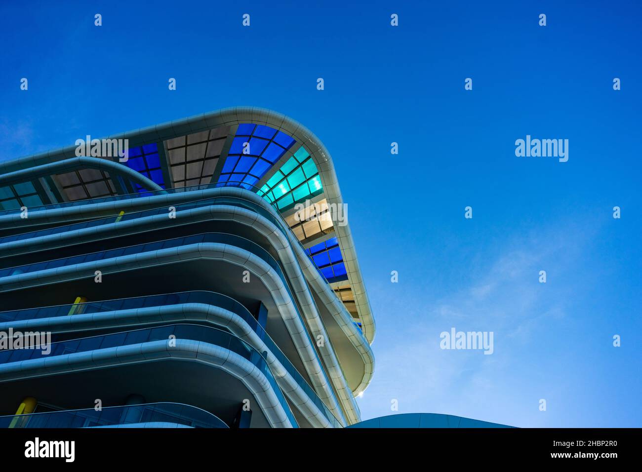 Georgian shore of Black Sea with outdoor pool Stock Photo - Alamy