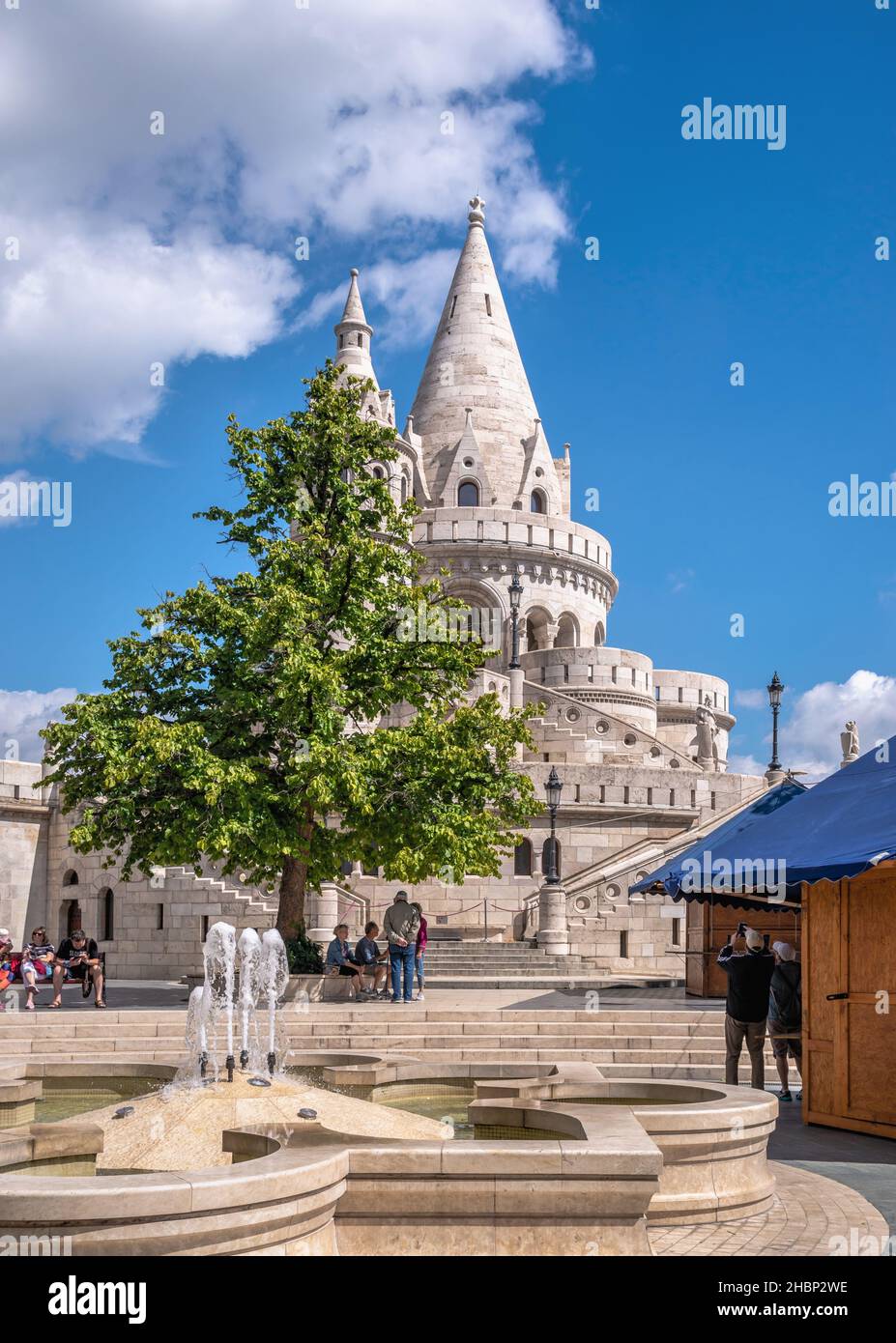 Fisherman Bastion in Budapest, Hungary Stock Photo - Alamy