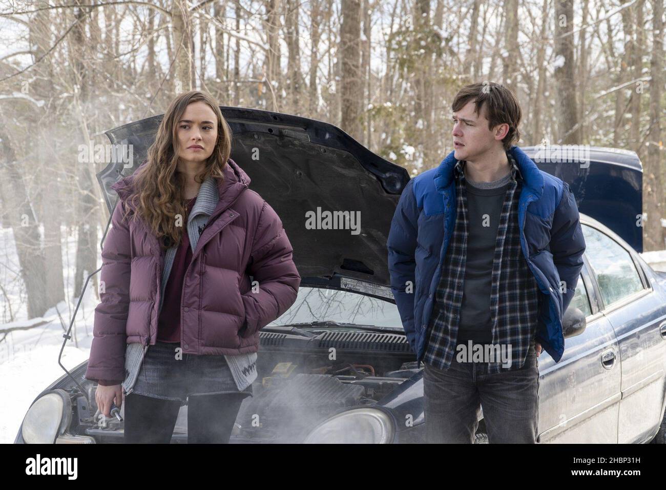 DEXTER: NEW BLOOD, from left: Johnny Sequoyah, Jack Alcott, Smoke ...