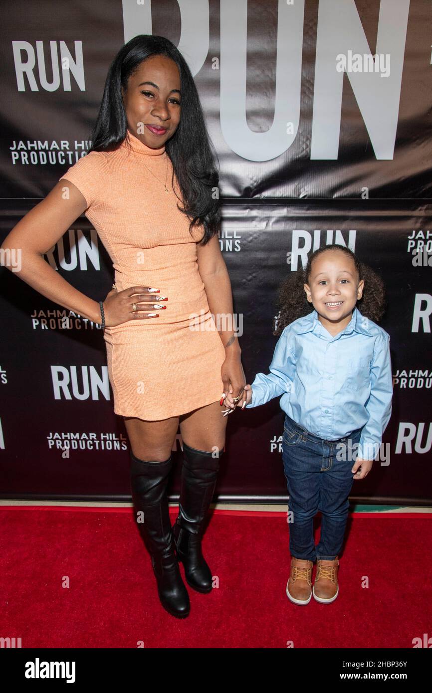 Century City, USA. 19th Dec, 2021. Tiana Boothe attends "Run" Los ...