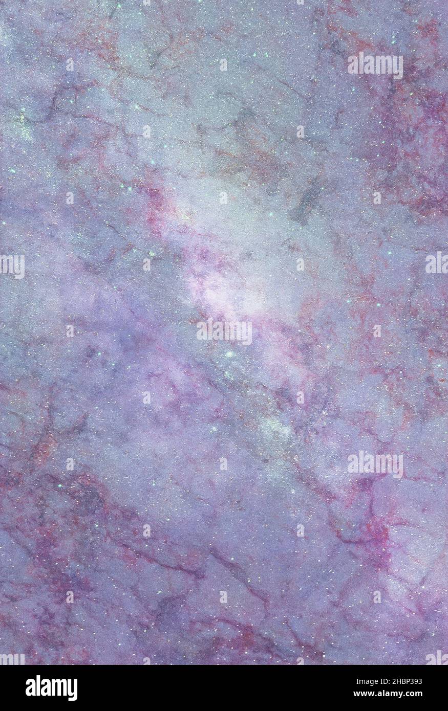 An Abstract purple nebula illustration for background or wallpaper ...