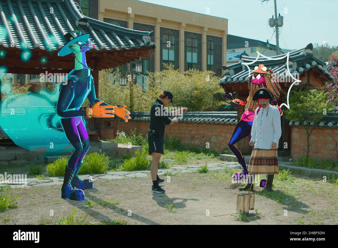 THE HUNGRY AND THE HAIRY, Rain (center), RO Hong-chul (right), (Season ...