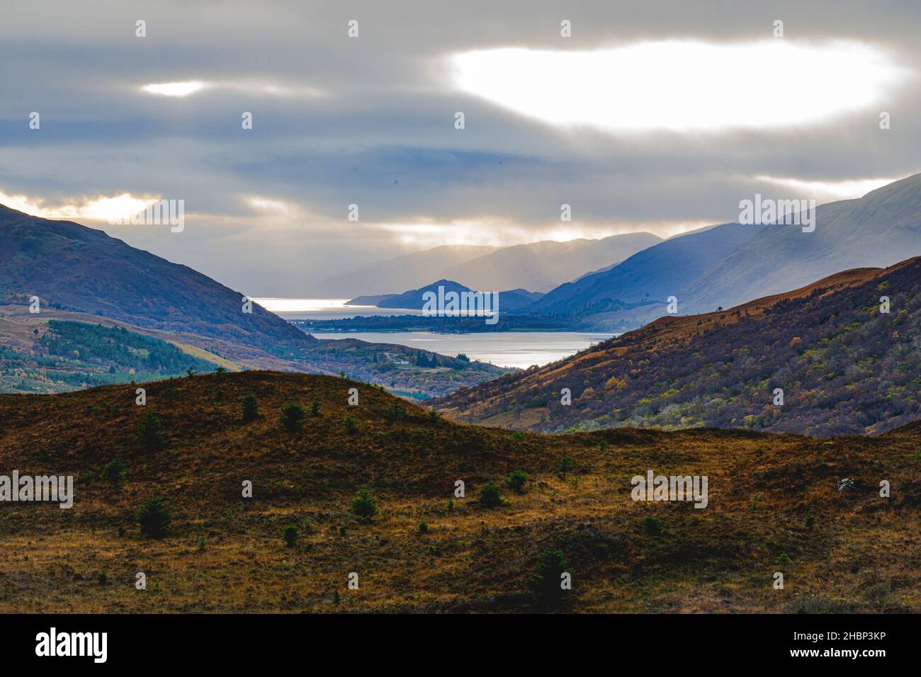 Corpach and Ben Nevis, Fort William, Highland, Scotland, UK Stock Photo ...