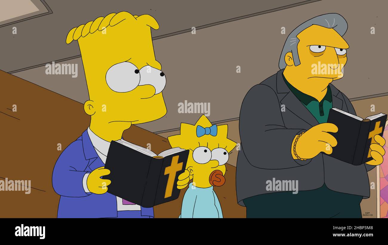 THE SIMPSONS, from left: Bart Simpson (voice: Nancy Cartwright), Maggie ...