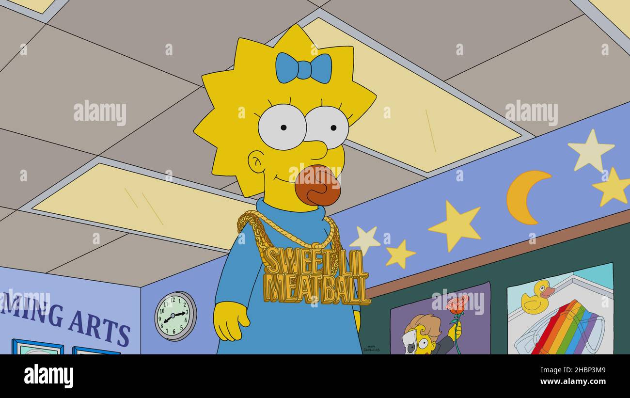 THE SIMPSONS, Maggie Simpson, A Made Maggie', (Season 33, ep. 3303 ...