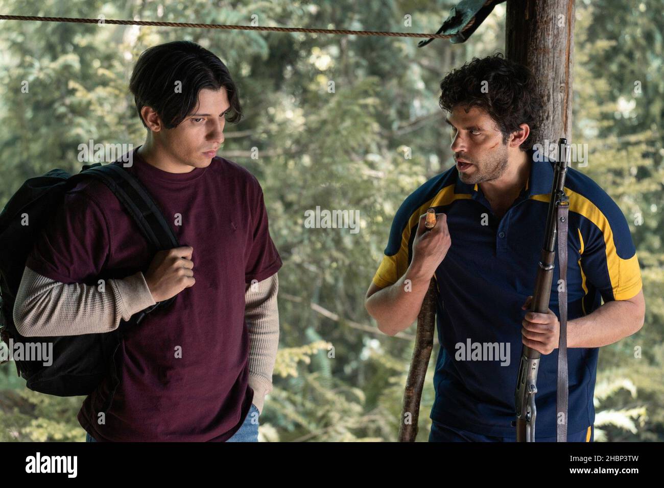 YELLOWJACKETS, from left: Kevin Alves, Steven Krueger, Bear Down ...