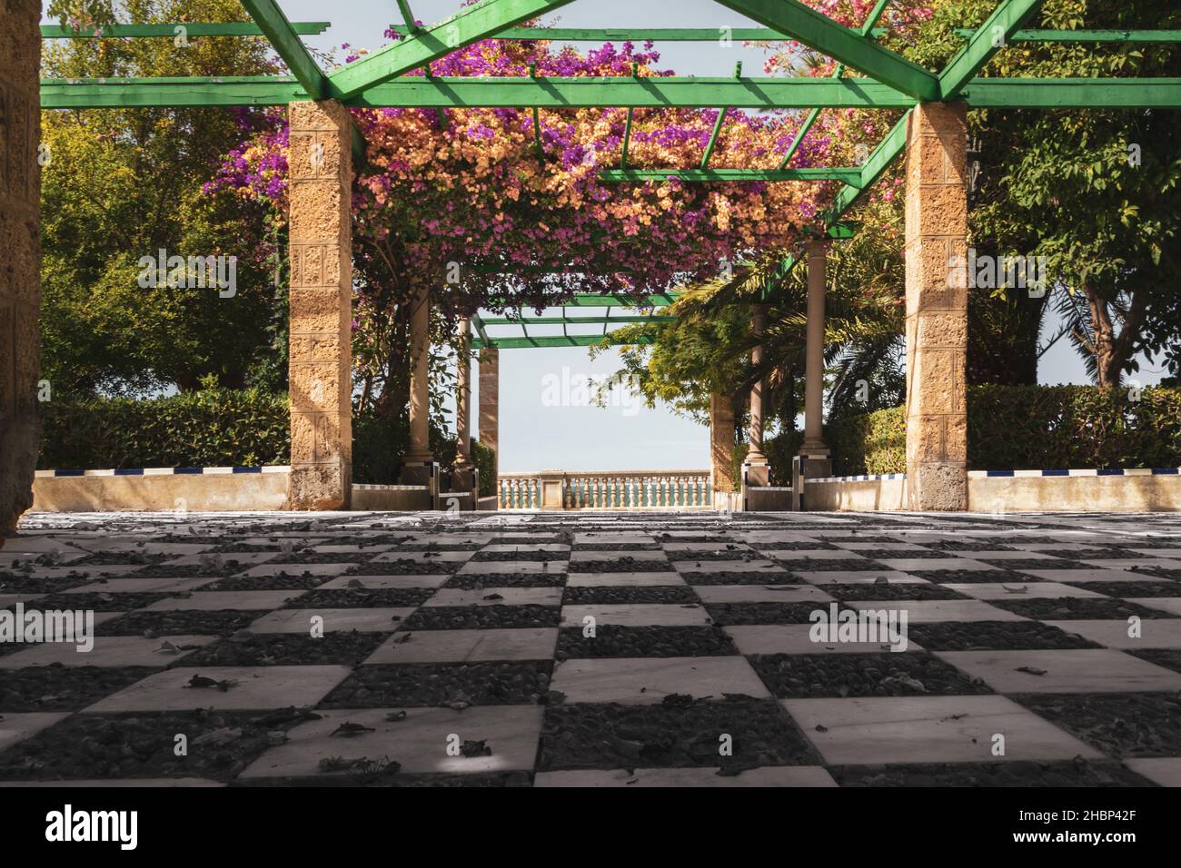 A nice square in Andalucia, Spain Stock Photo - Alamy