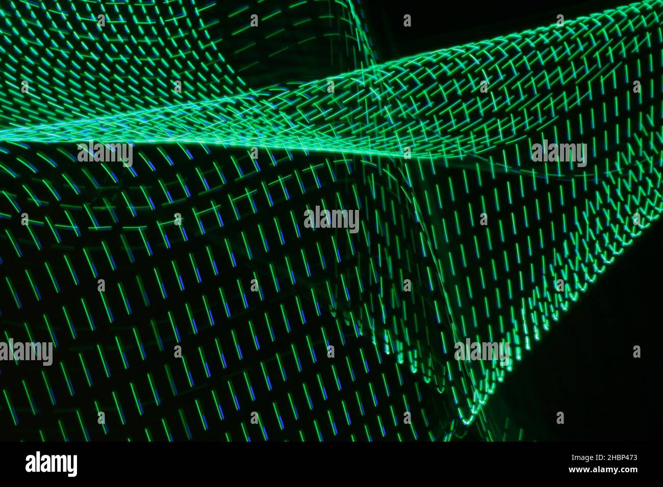 Techno Wallpaper Green